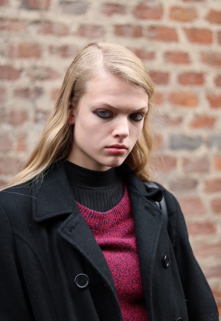 Chane Husselmann after Ermanno Scervino F/W 18.19 – THE MODEL SPOTTER