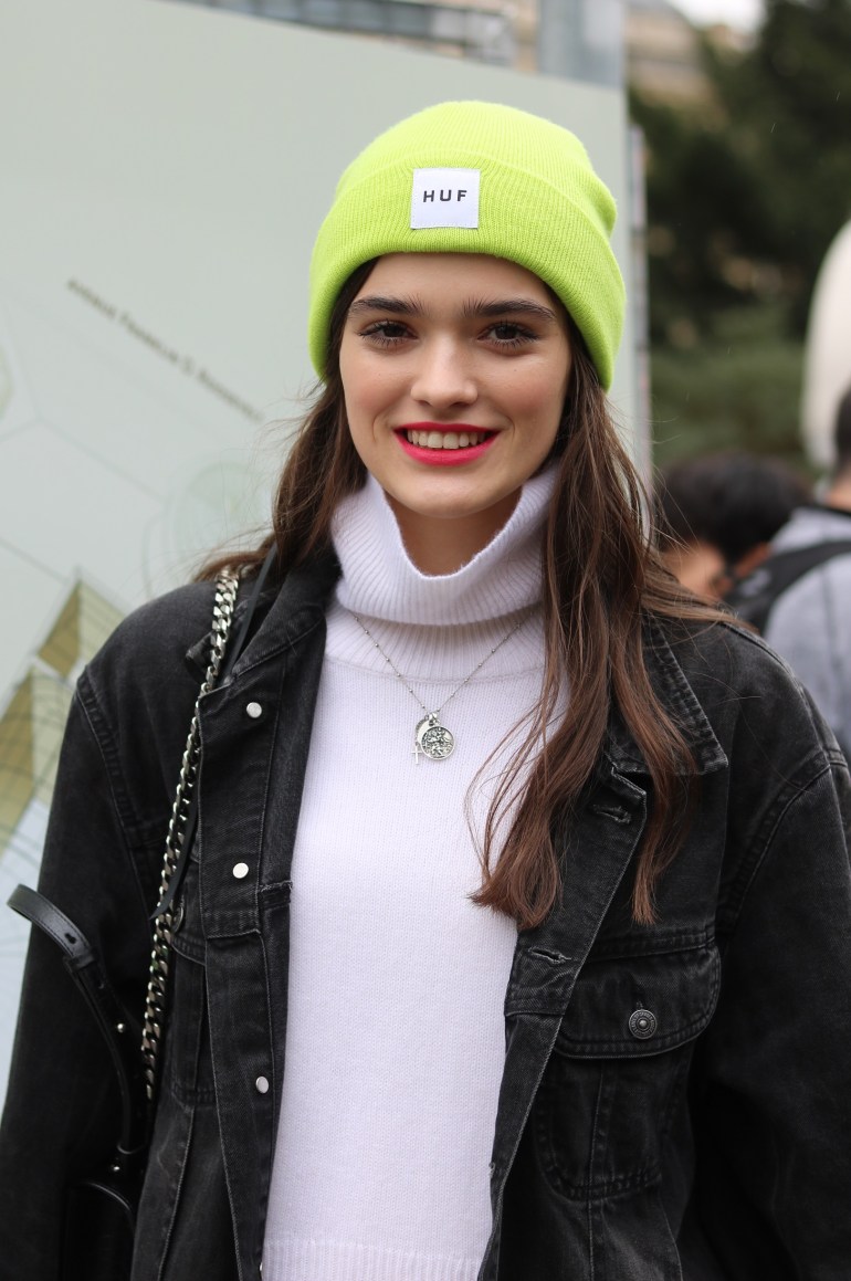 Alexandra Micu after Chanel S/S 19 – THE MODEL SPOTTER