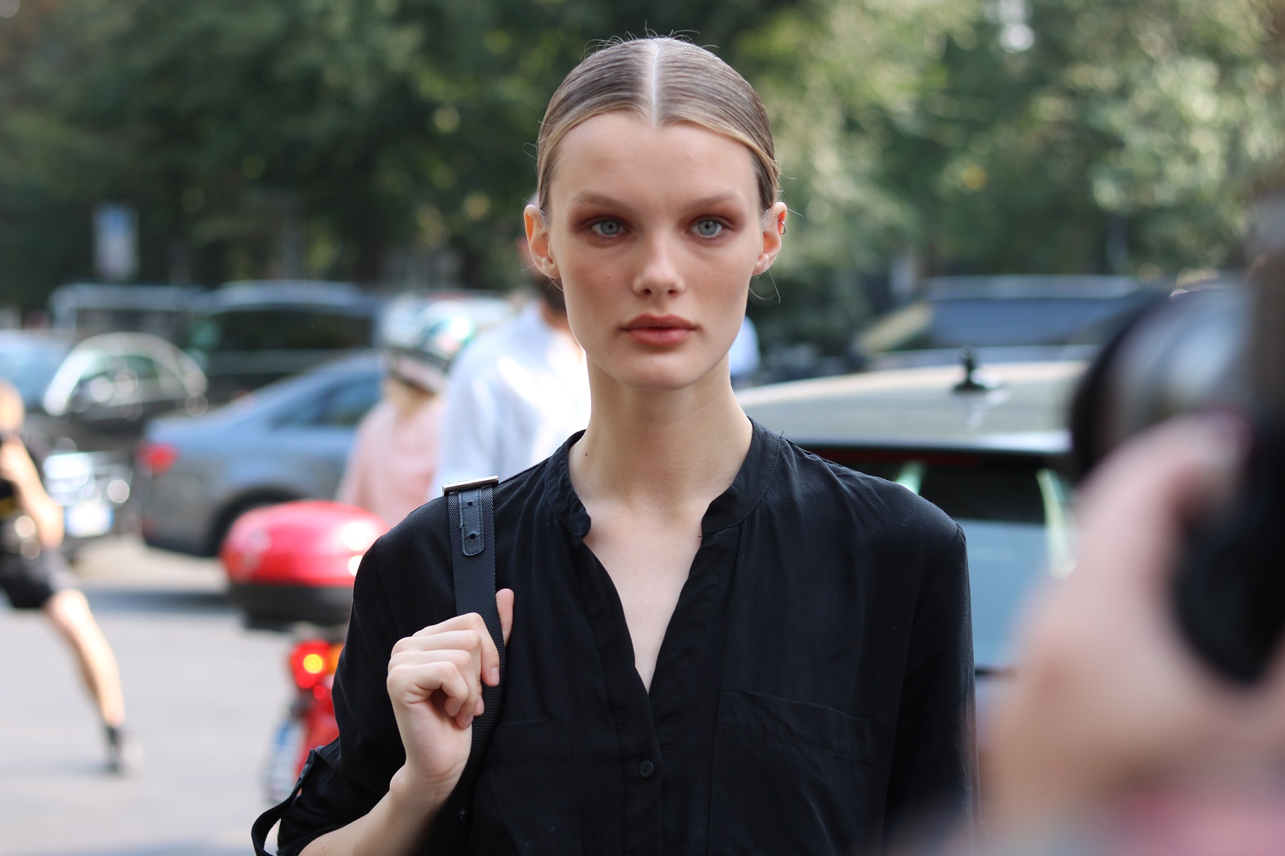 Kris Grikaite after MaxMara S/S 19 – THE MODEL SPOTTER