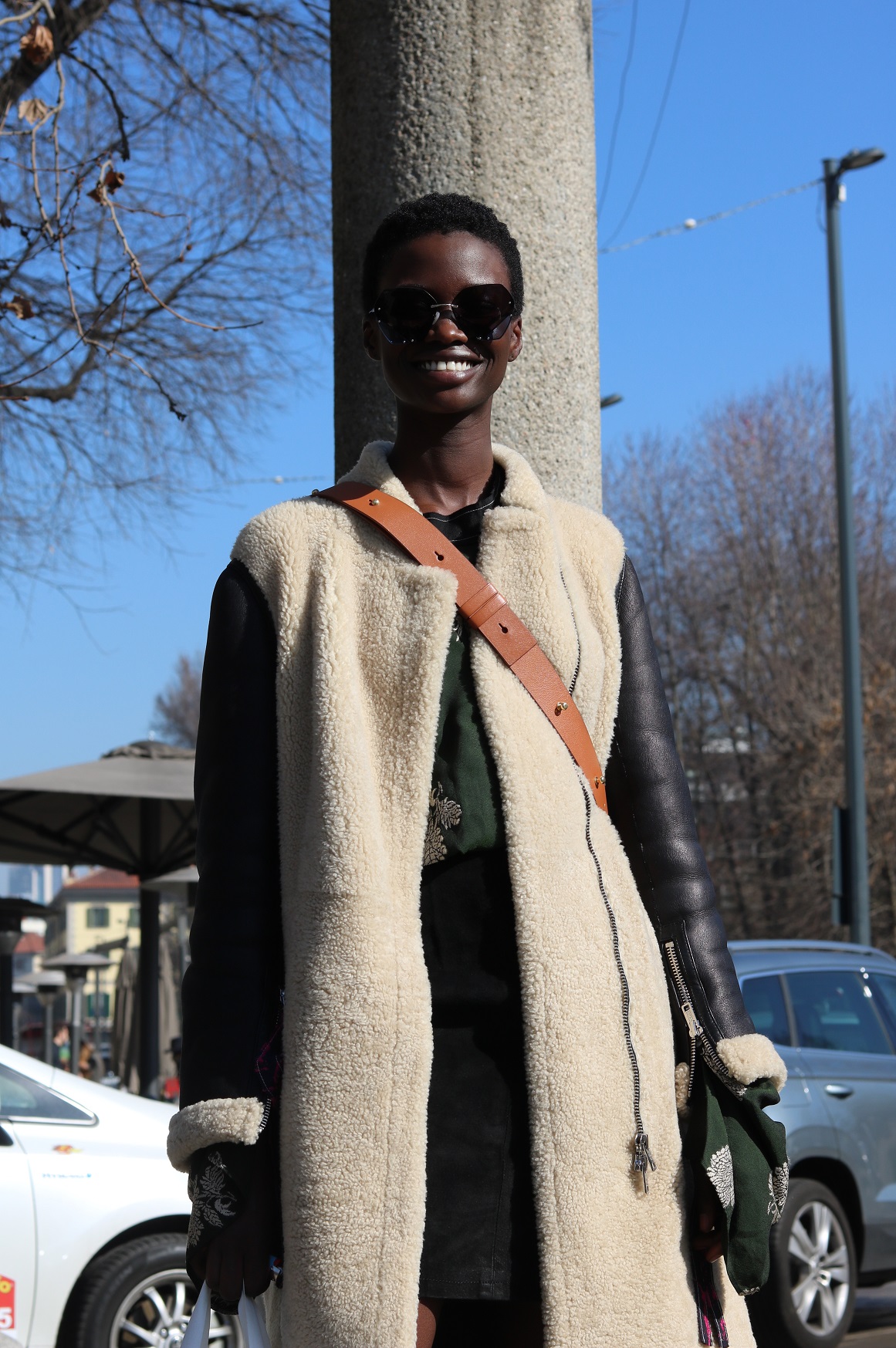 Fatou Jobe after Bottega Veneta F/W 19.20 – THE MODEL SPOTTER