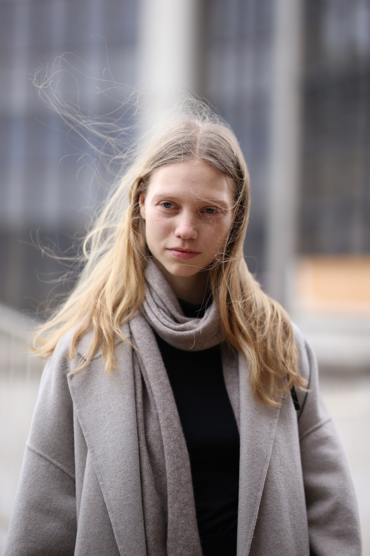Laura Schellenberg after Y/Project F/W 20.21 – THE MODEL SPOTTER