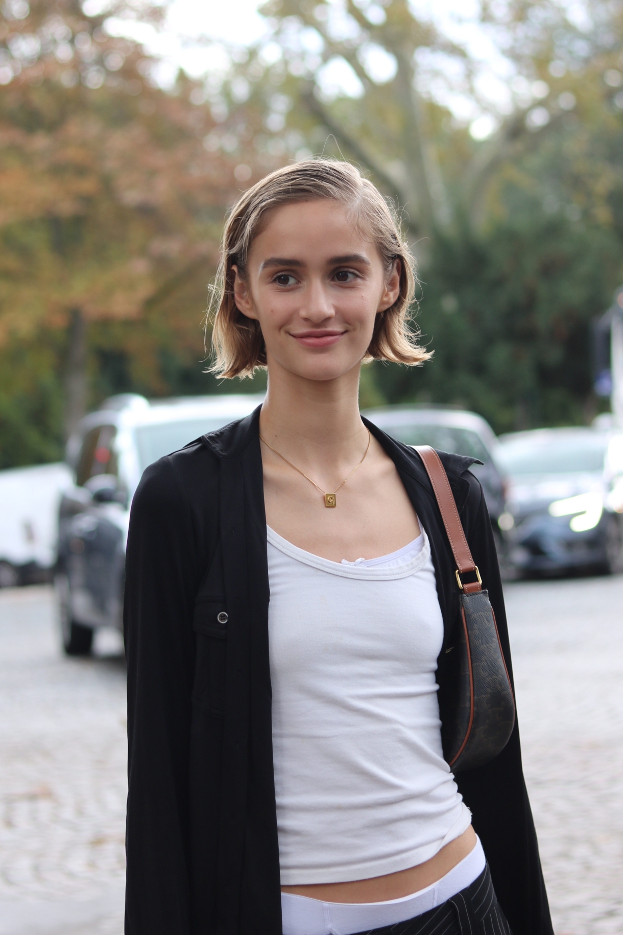Quinn Mora after Miu Miu S/S 22 – THE MODEL SPOTTER