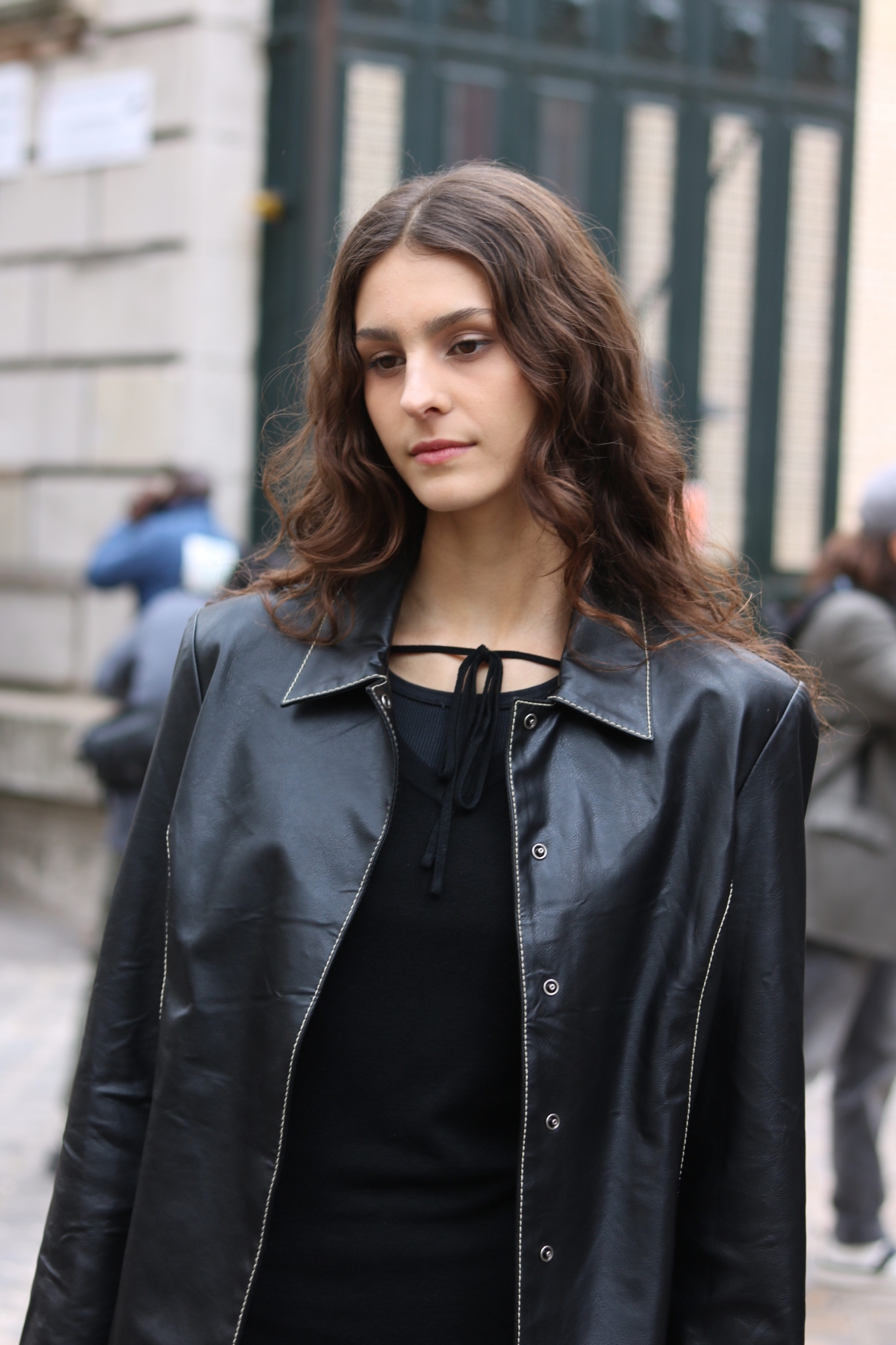 Loulou Westlake after Loewe S/S 22 – THE MODEL SPOTTER