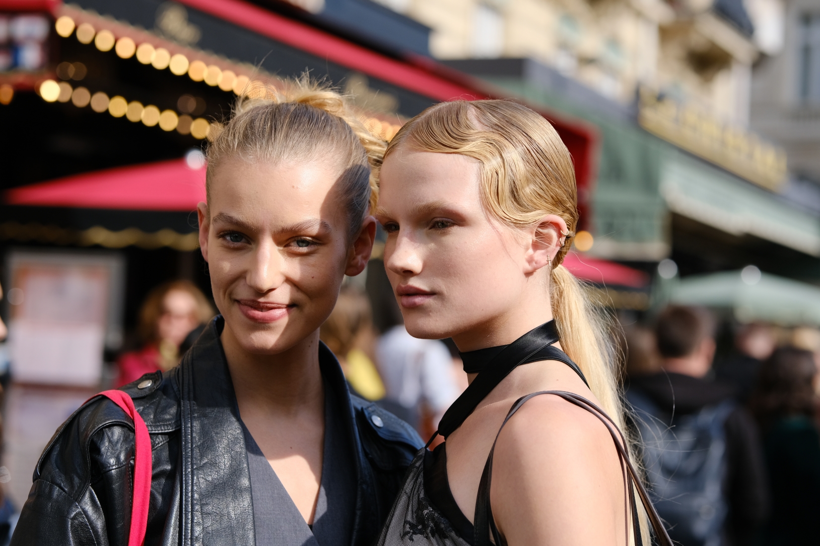 Charlotte Touya & Baylee Winkel after Giambattista Valli S/S 23 – THE ...