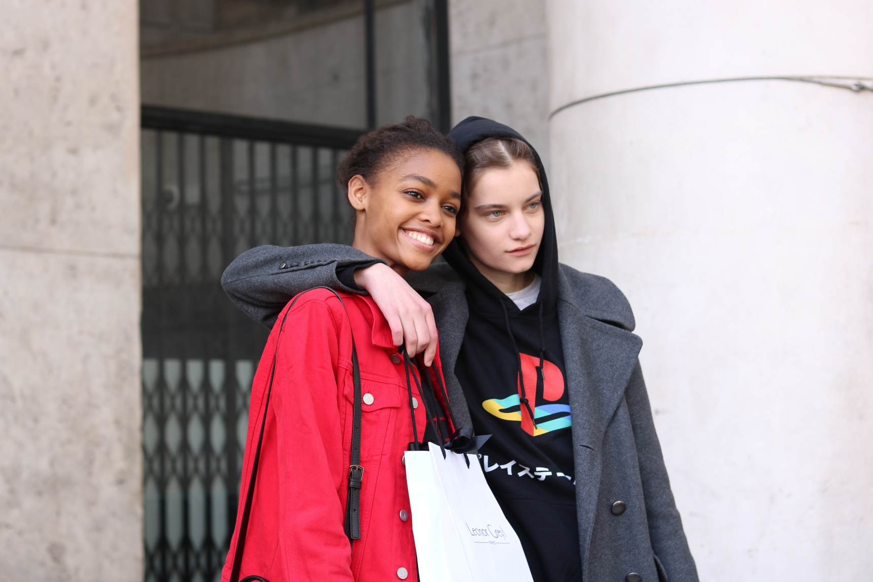Blésnya Minher & Alina Bolotina after Giambattista Valli F/W 18.19 ...