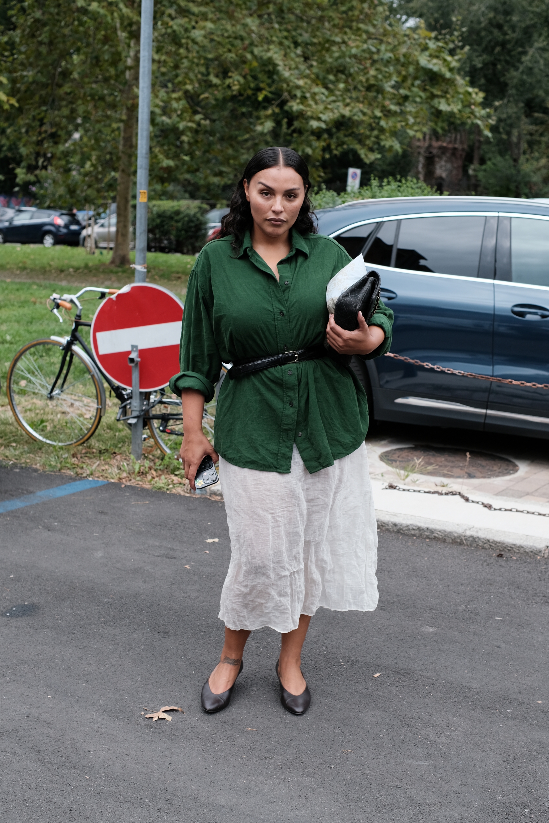 Paloma Elsesser after Boss S/S 25 – THE MODEL SPOTTER